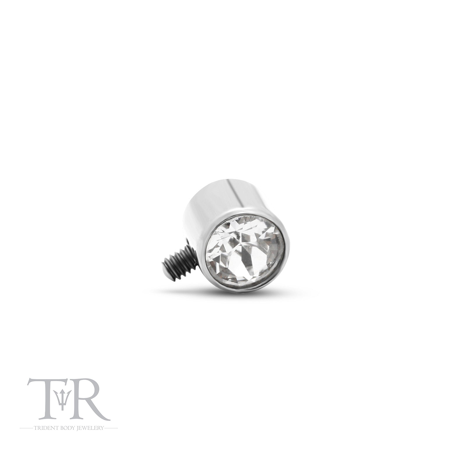 Trident Internally Threaded Forward Facing Jewel Disk Attachment