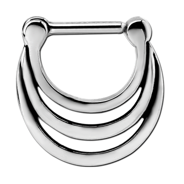 Surgical Steel Septum 3 Stack 1.2mm x 8mm – American Body Art Pty Ltd ...